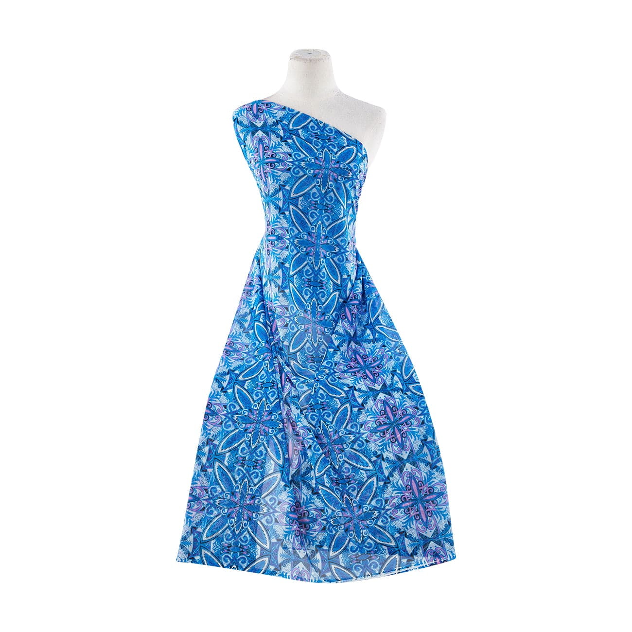 Zelouf Bora-Bora Tile On Sheer Matte Jersey , Sewing, DIY, Crafts ...