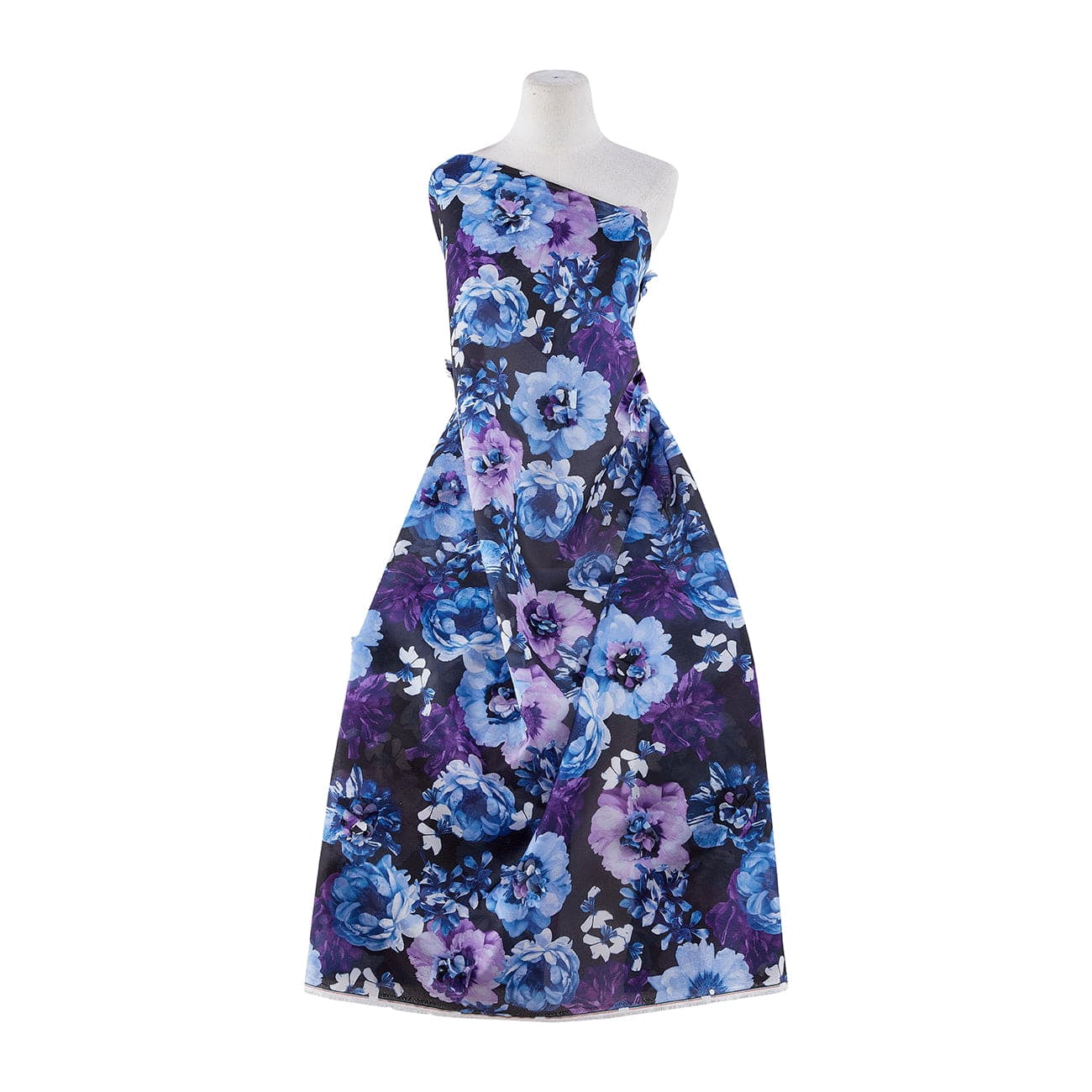Zelouf Britney 3D Floral Print Shiny Orgnaza , Sewing, DIY, Crafts ...