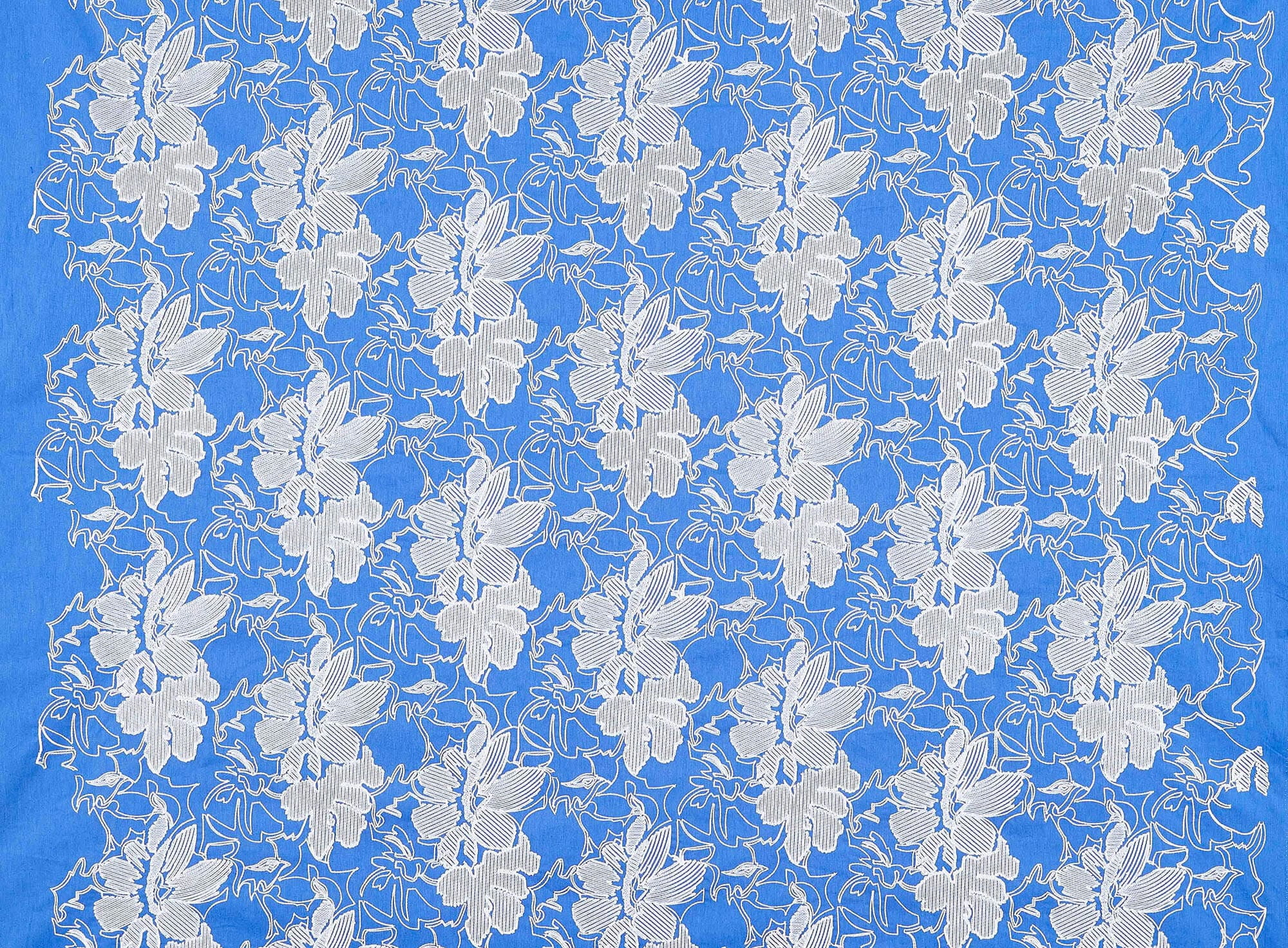 Zelouf Carrol Chain Stitch Embroidery Poplin , Sewing, DIY, Crafts ...