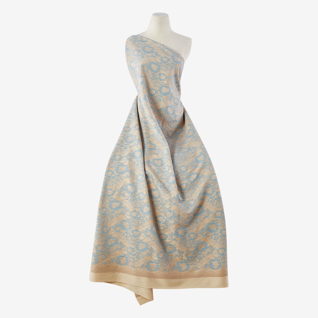 Zelouf Cassidy Two Tone Bonded Lace , Sewing, DIY, Crafts Fabric by the ...