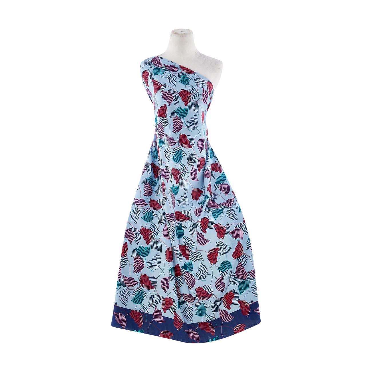 Zelouf Challis Double Border Print , Sewing, DIY, Crafts Fabric by the ...