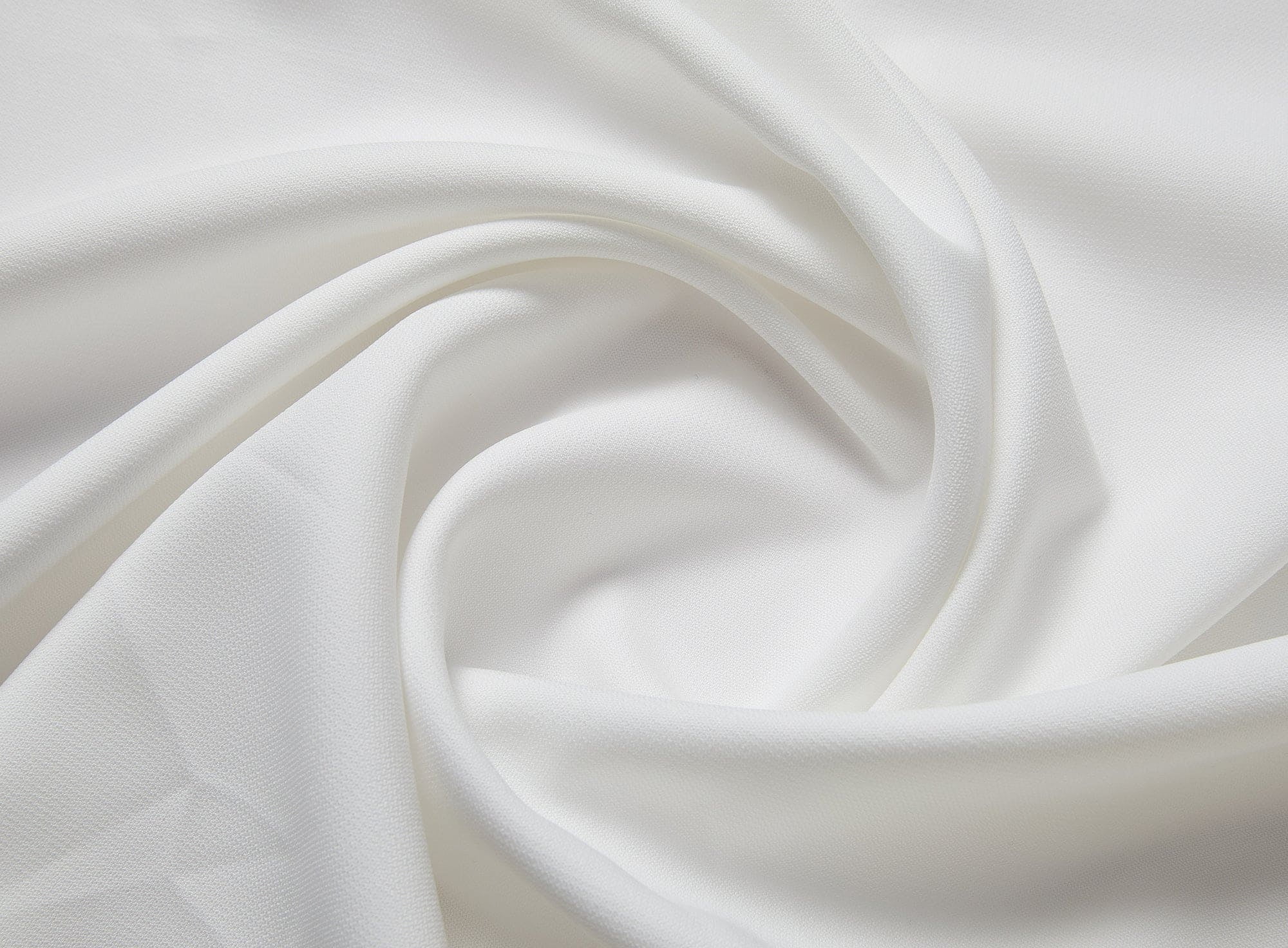 Zelouf Checker Crepe , Sewing, DIY, Crafts Fabric by the Yard, Ivory, 1 ...