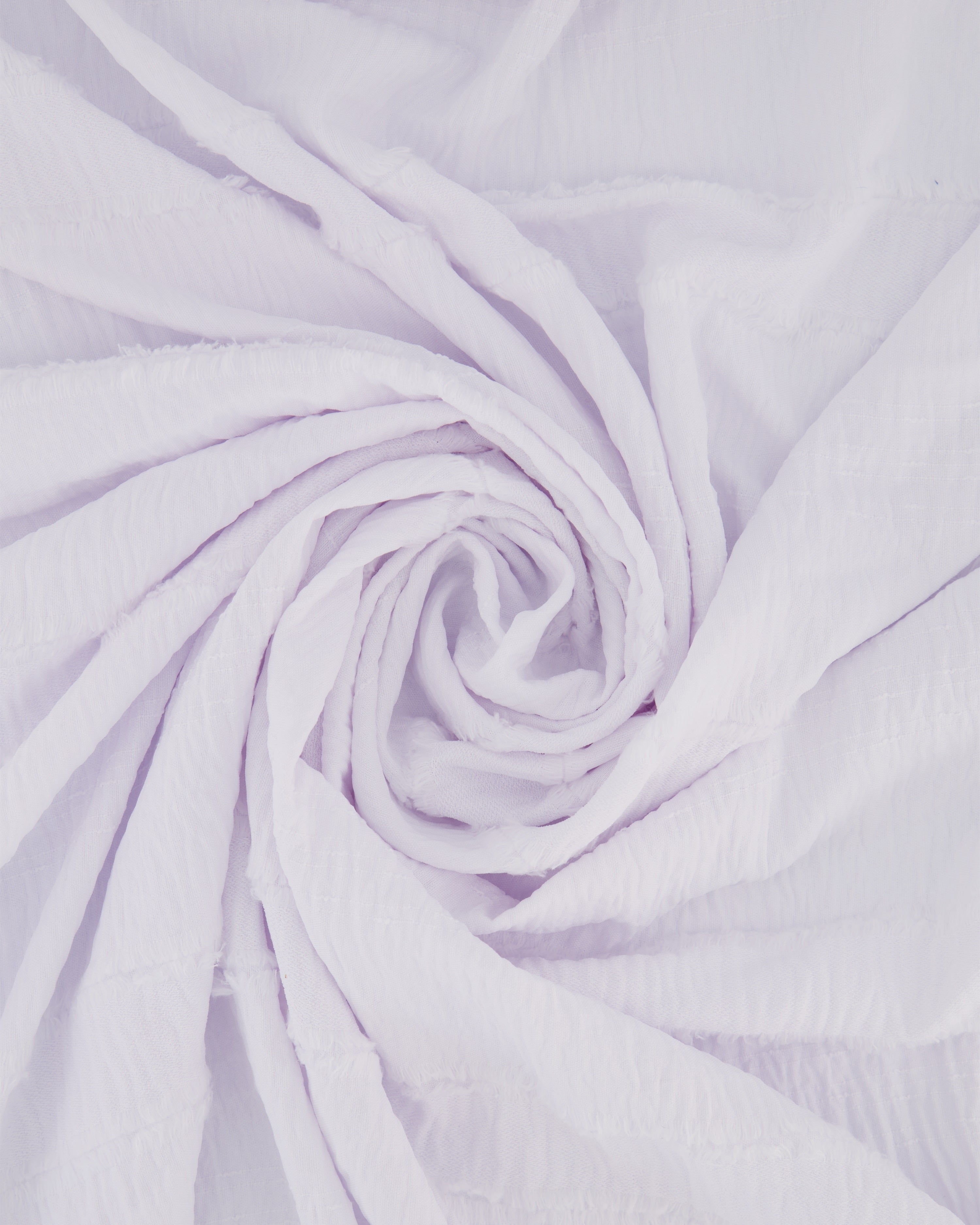 Zelouf Clipped Stripe Washer Poly , Sewing, DIY, Crafts Fabric by the ...