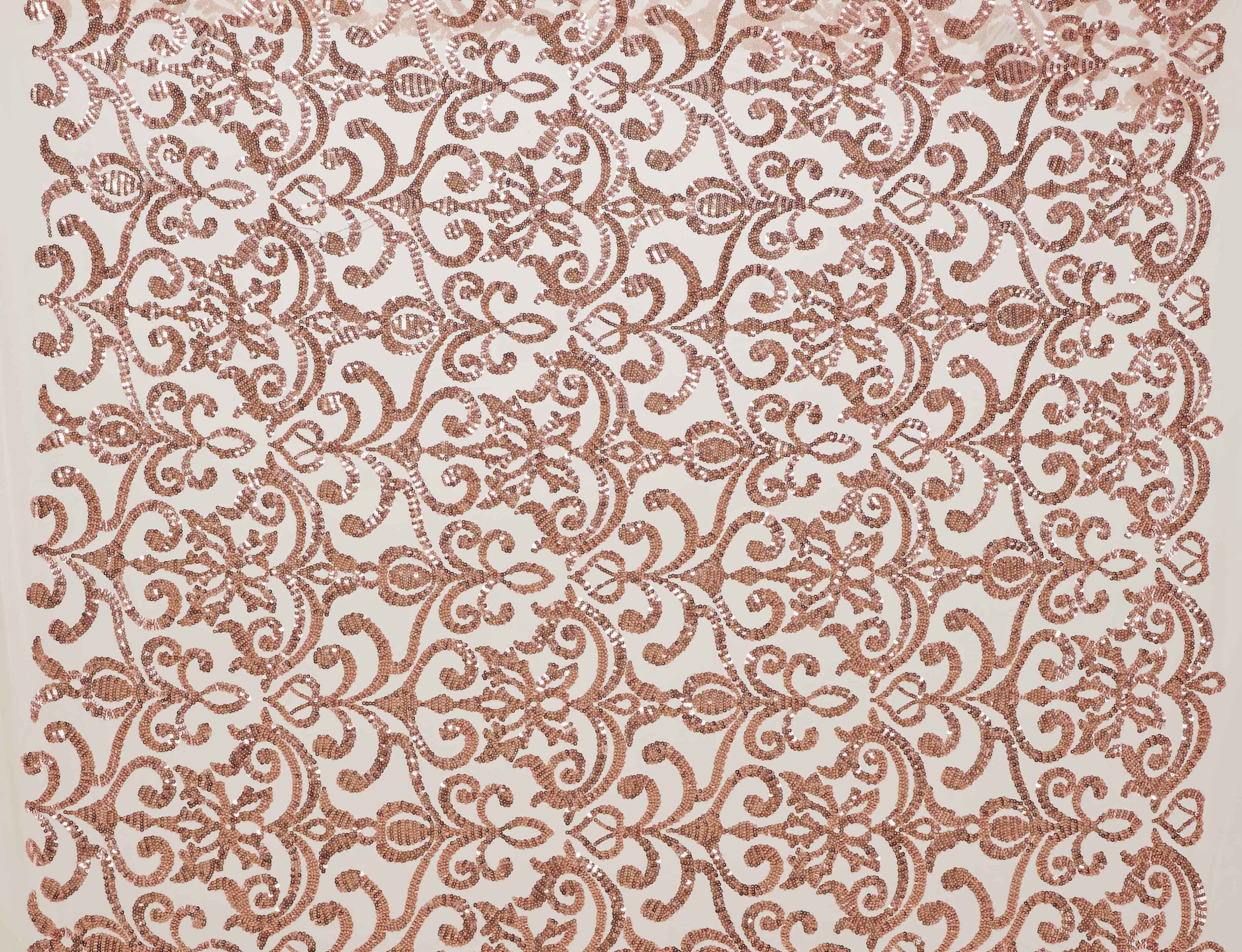 Zelouf Coco Sequence Embroidery , Sewing, DIY, Crafts Fabric by the ...