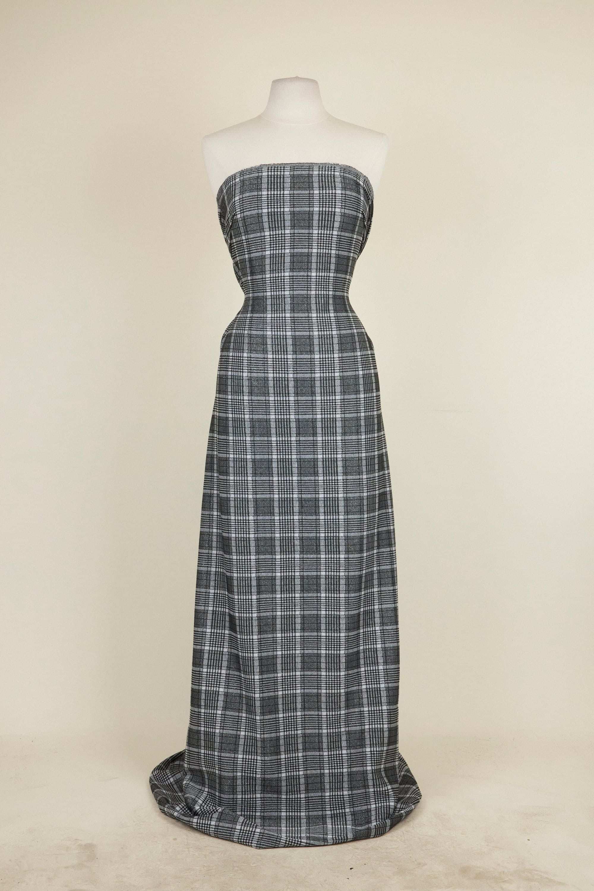 Zelouf Cynthia Plaid Jacquard Knit , Sewing, DIY, Crafts Fabric by the ...