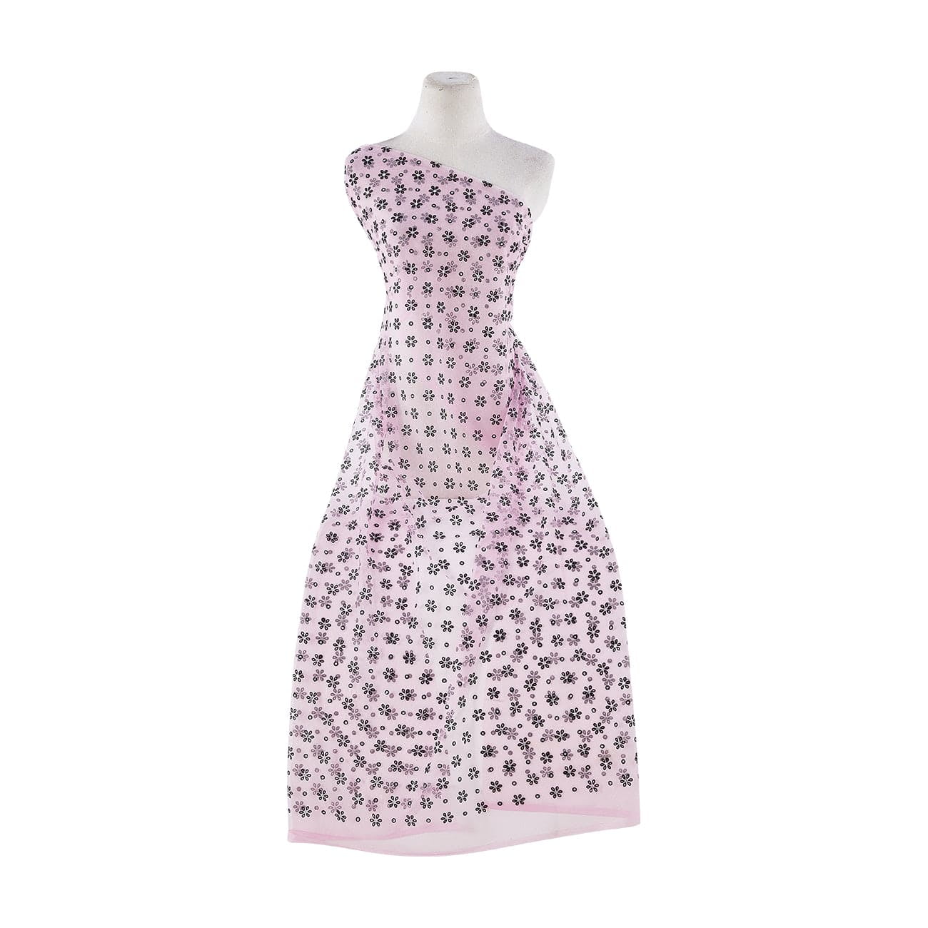 Zelouf Daisy Flock With Glitter Hologram On Tulle , Sewing, DIY, Crafts ...