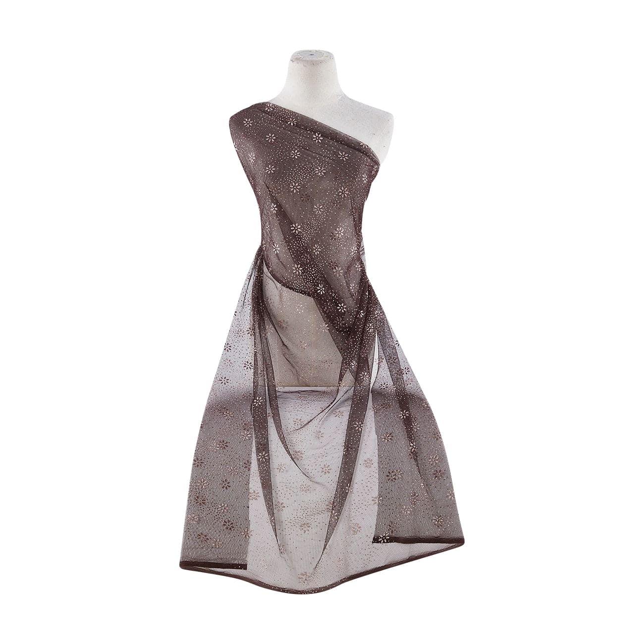 Zelouf Daisy Glitter On Tulle , Sewing, DIY, Crafts Fabric by the Yard ...