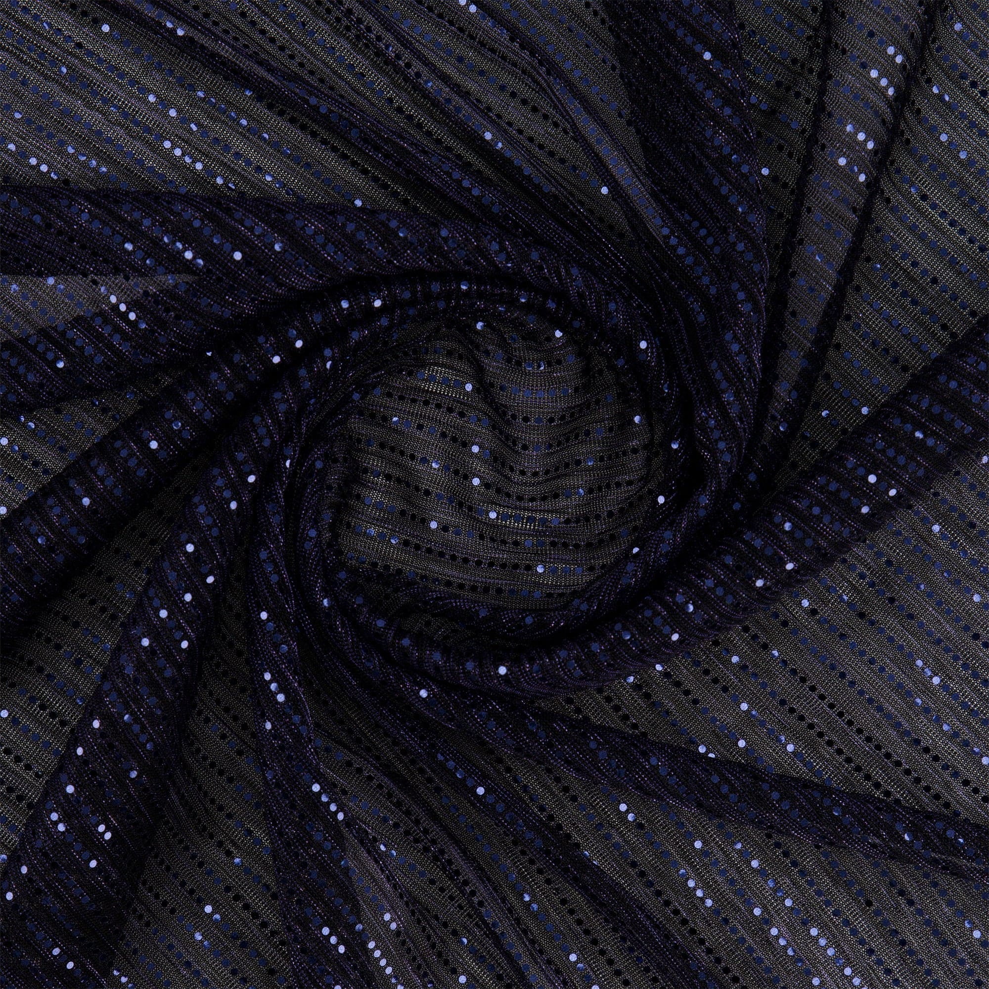 Zelouf Delanie Metallic Crinkled Mesh W/transfer Sequins , Sewing, DIY ...