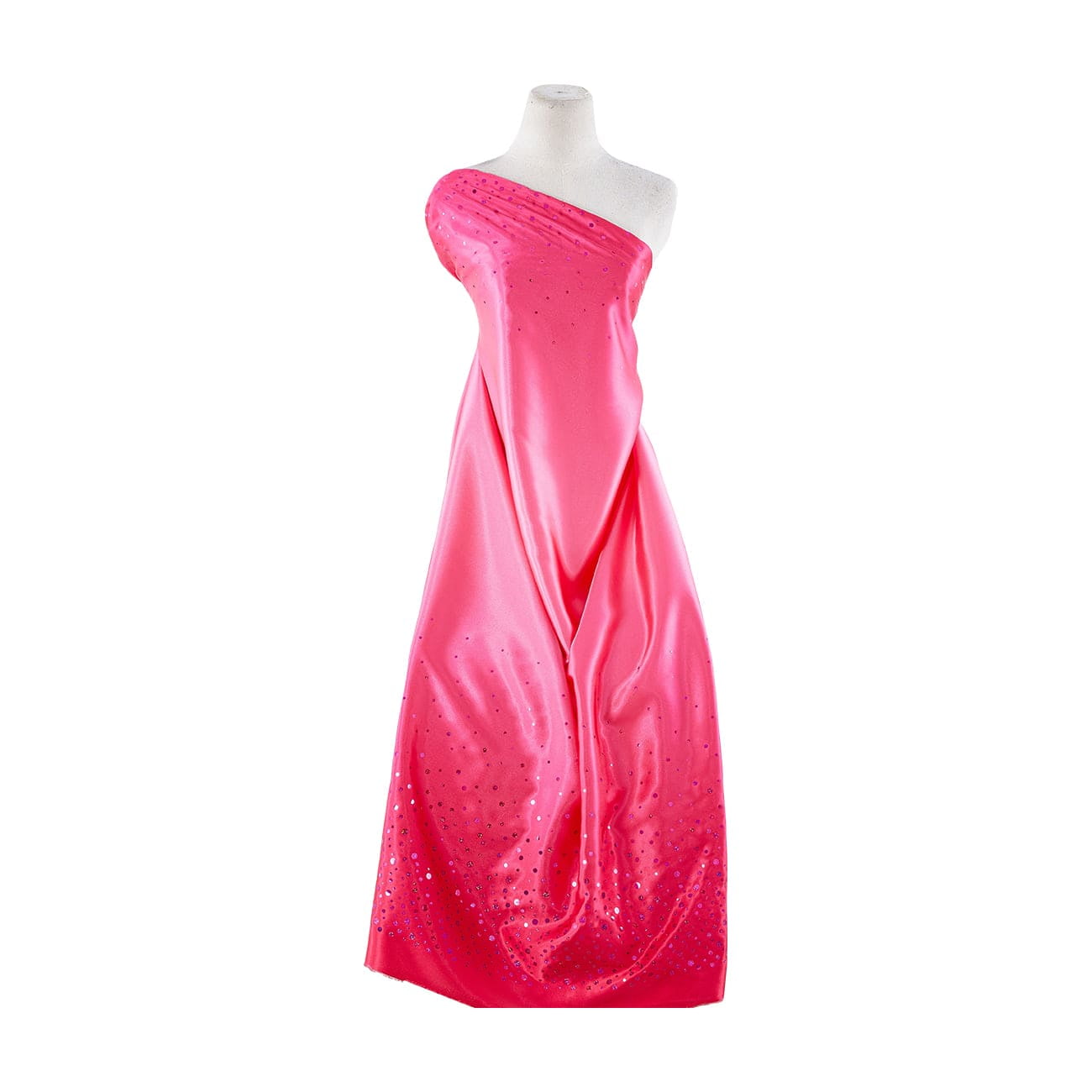 Zelouf Double Border Holo On Charmeuse Double Ombre , Sewing, DIY, Crafts Fabric by the Yard ...