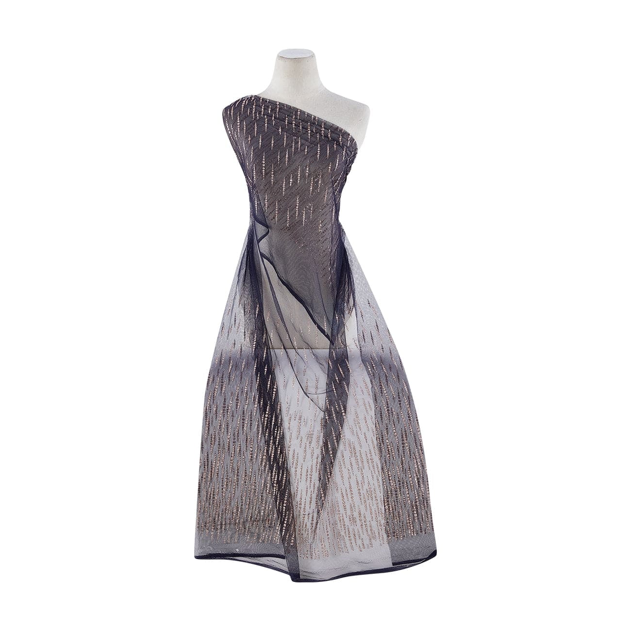 Zelouf Double Border Rain Glitter On Tulle , Sewing, DIY, Crafts Fabric ...