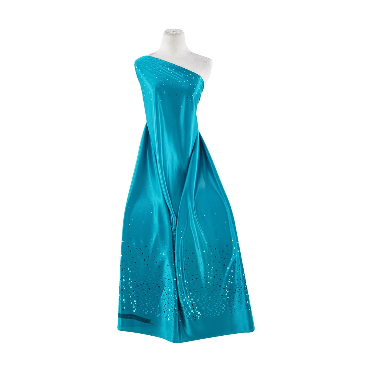 Zelouf Double Border Trans On Silky Knit , Sewing, DIY, Crafts Fabric ...