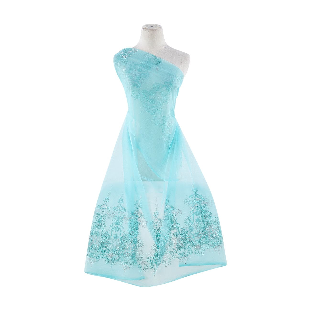 Zelouf Double Border Two-Tone Glitter On Tulle , Sewing, DIY, Crafts ...