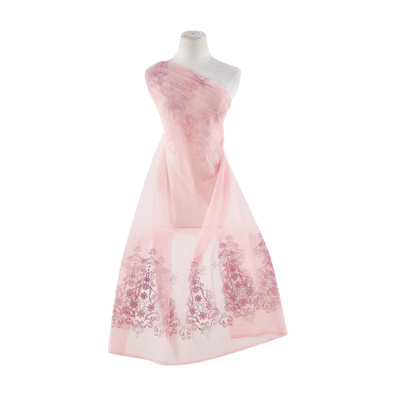 Zelouf Double Border Two-Tone Glitter On Tulle , Sewing, DIY, Crafts ...