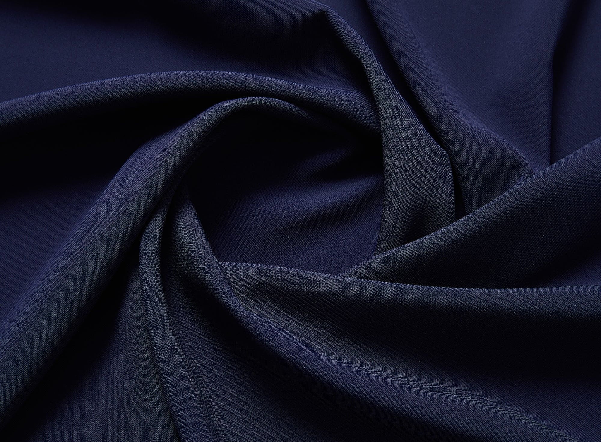 Zelouf Dynasty Crepe , Sewing, DIY, Crafts Fabric by the Yard, 444 Navy ...