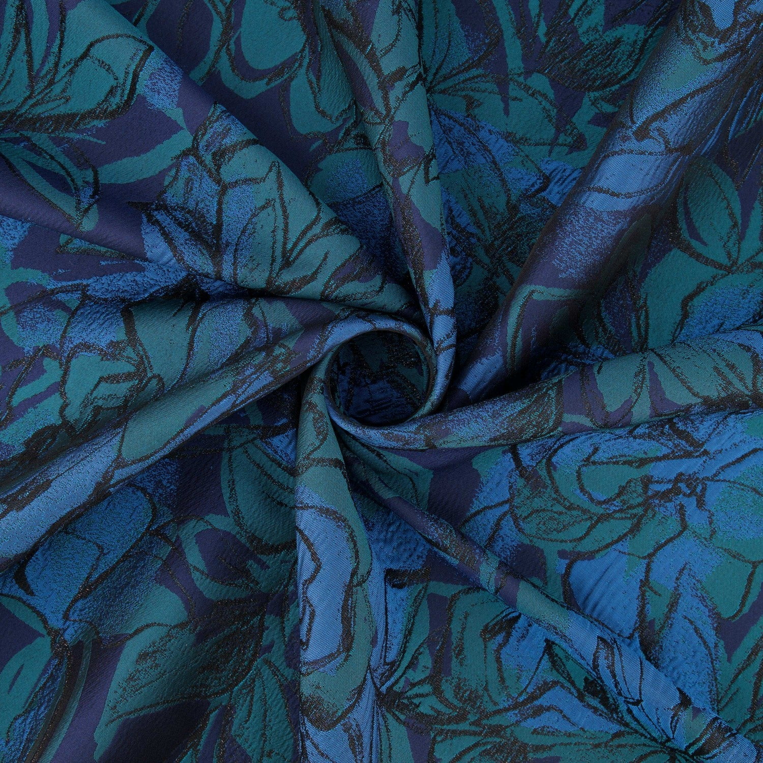 Zelouf Eliza Metallic Floral Jacquard , Sewing, DIY, Crafts Fabric by ...