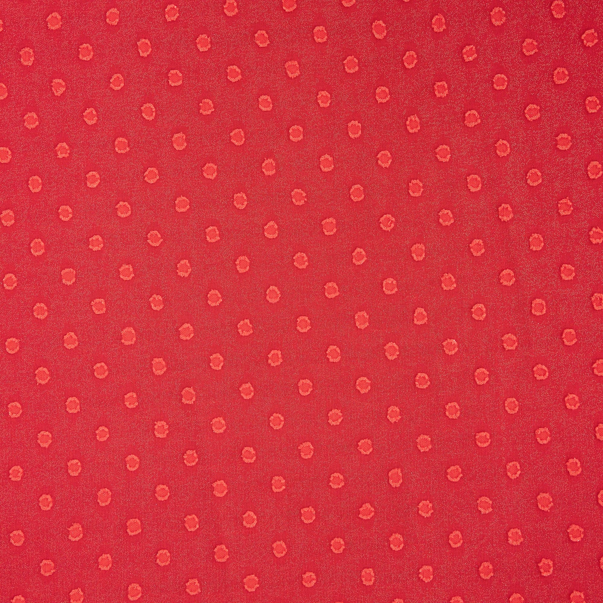 Zelouf Eve Clipped Dot Foil Chiffon , Sewing, DIY, Crafts Fabric by the ...