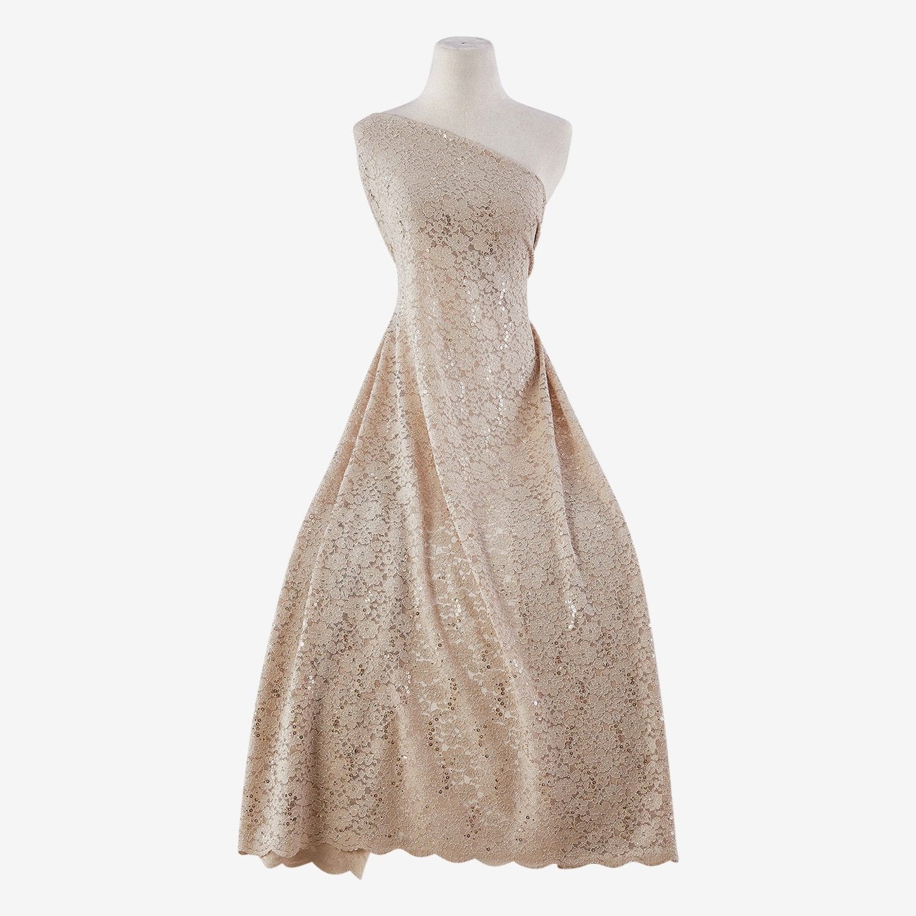 Zelouf Fancy Lace Trans Glitter , Sewing, DIY, Crafts Fabric by the ...