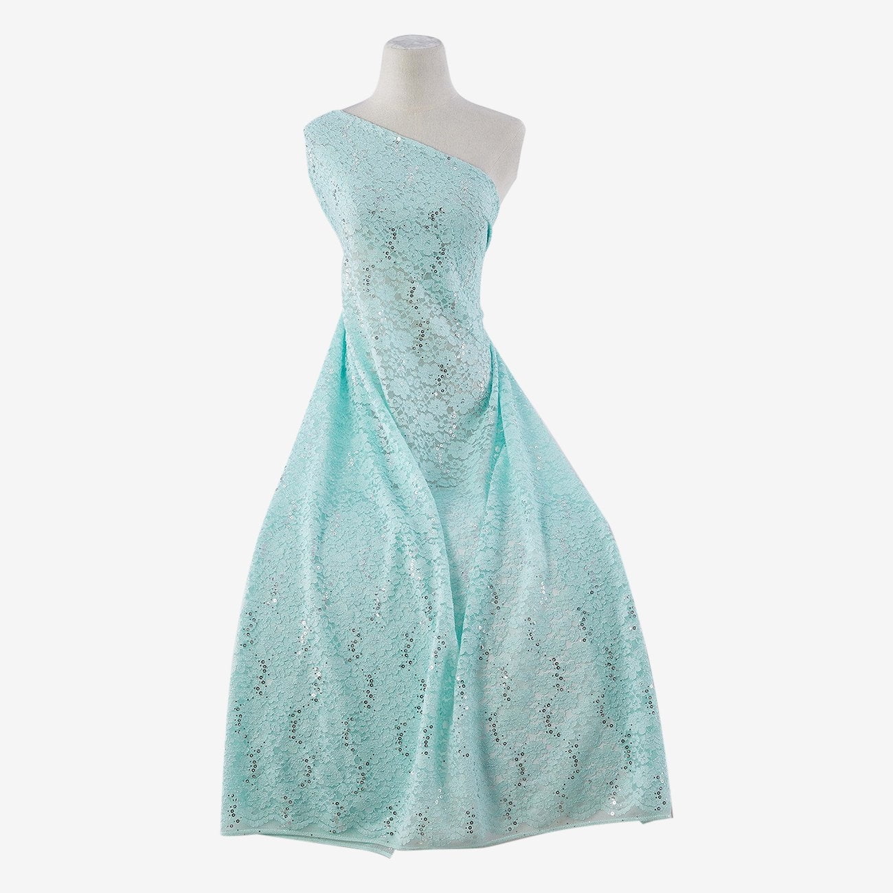 Zelouf Fancy Lace Trans Glitter , Sewing, DIY, Crafts Fabric by the ...