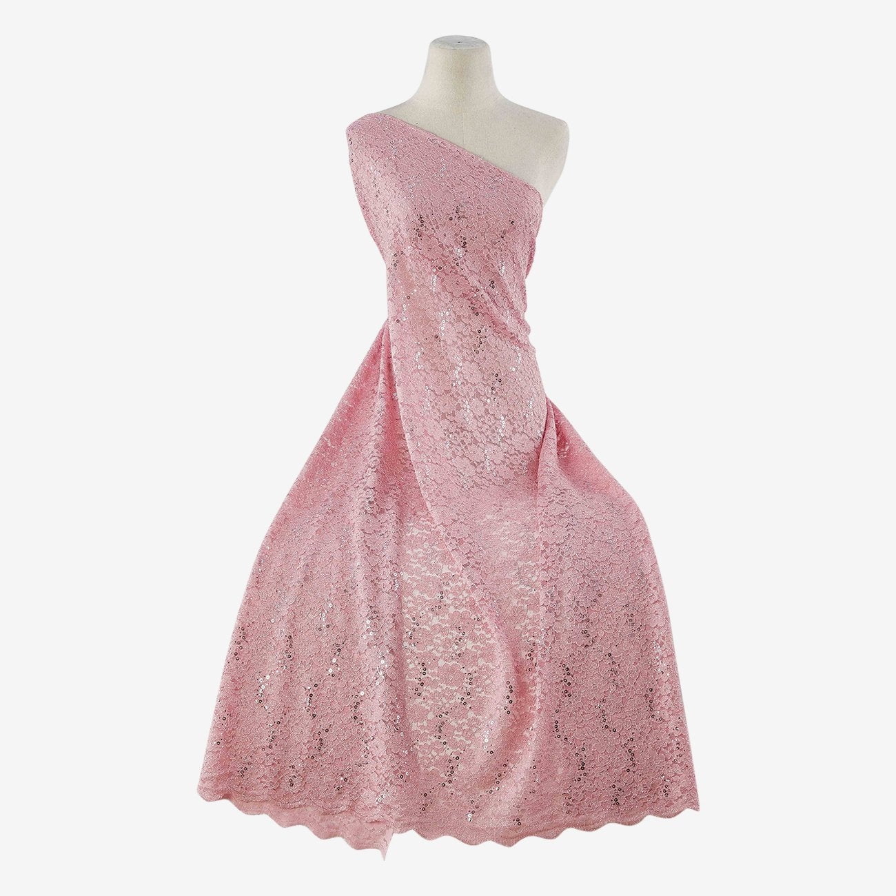 Zelouf Fancy Lace Trans Glitter , Sewing, DIY, Crafts Fabric by the ...