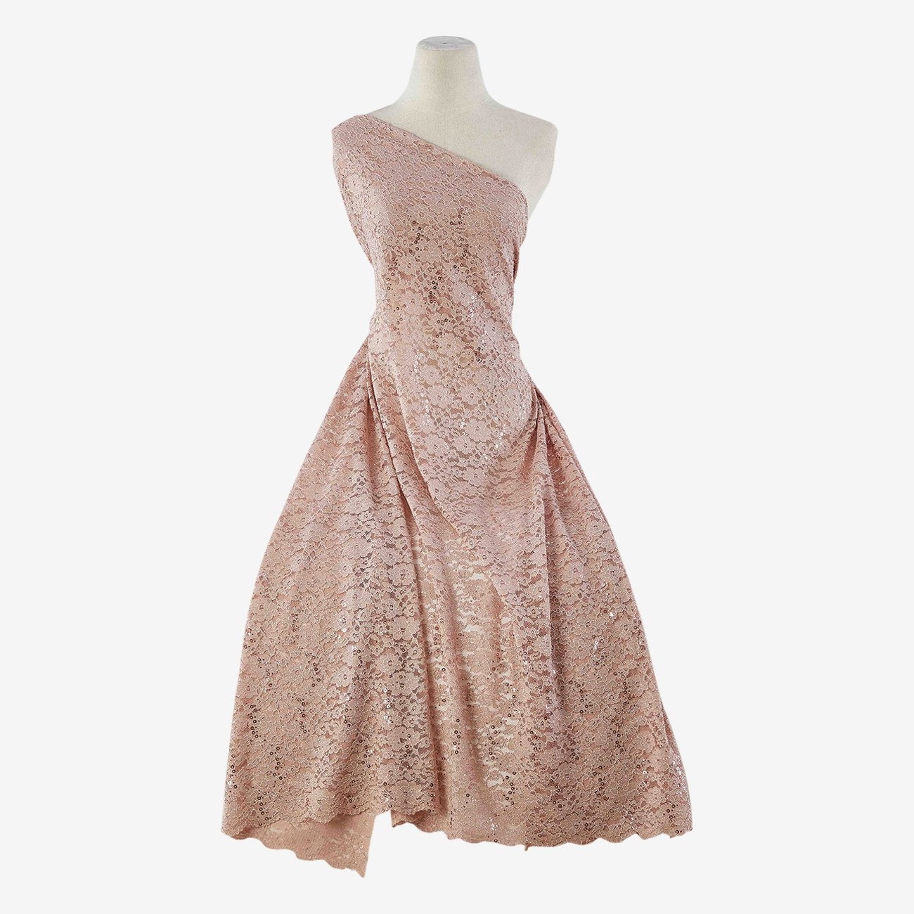 Zelouf Fancy Lace Trans Glitter , Sewing, DIY, Crafts Fabric by the ...