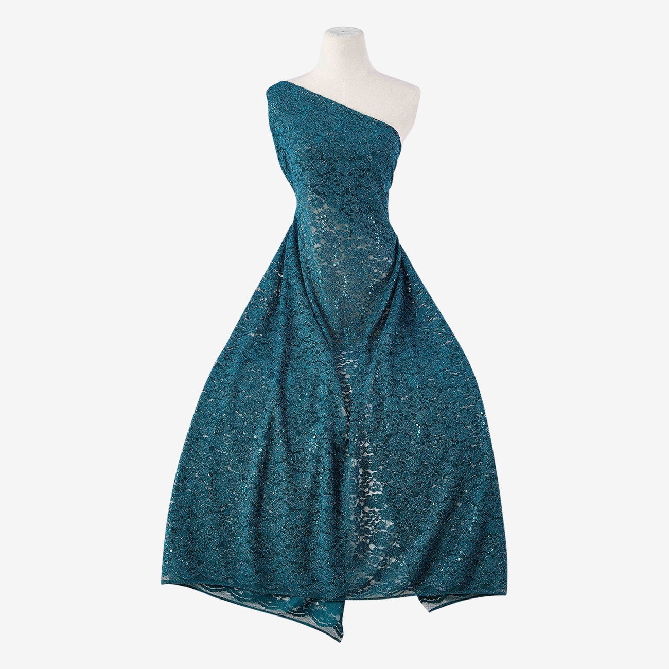 Zelouf Fancy Lace Trans Glitter , Sewing, DIY, Crafts Fabric by the ...