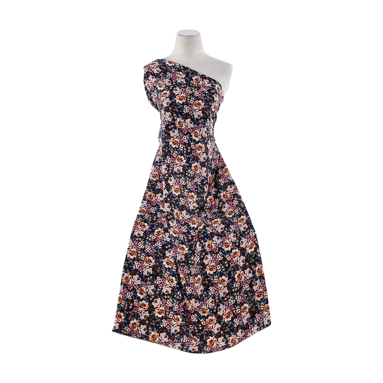 Zelouf Flora Rose Wool Dobby Print , Sewing, DIY, Crafts Fabric by the ...