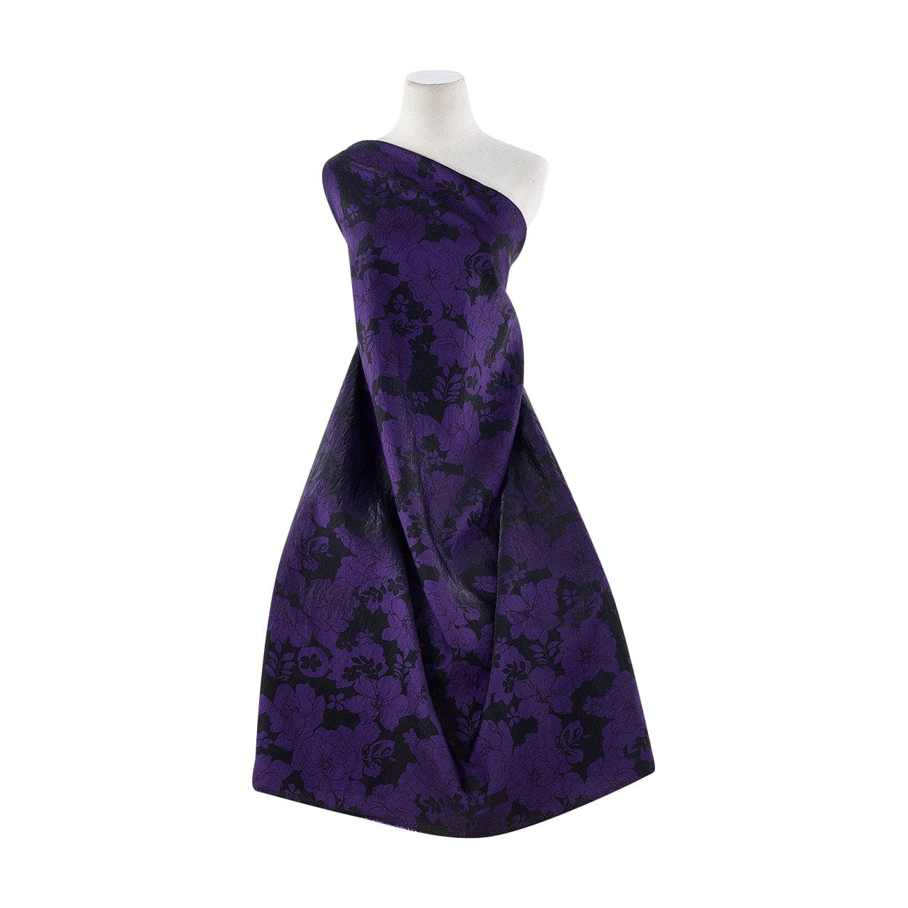 Zelouf Floral Design Print On Cleopatra Washer Shantung , Sewing, DIY ...