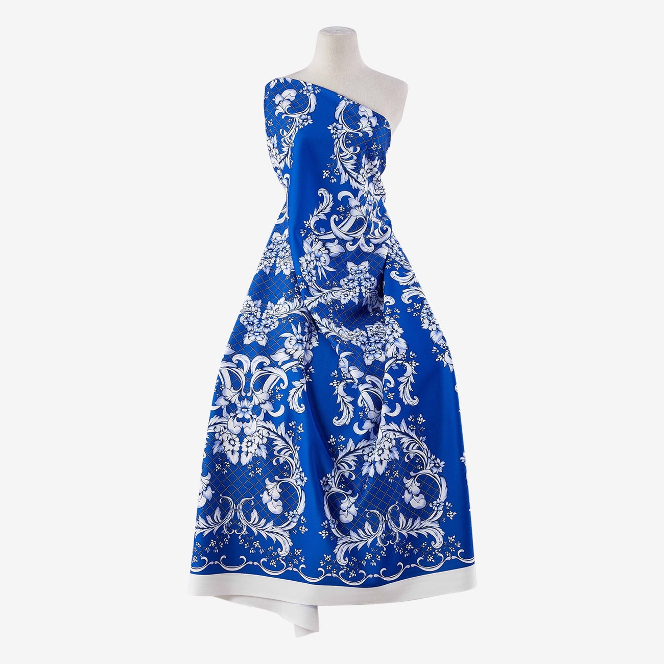 Zelouf Floral Garden Puff Print Scuba , Sewing, DIY, Crafts Fabric by ...