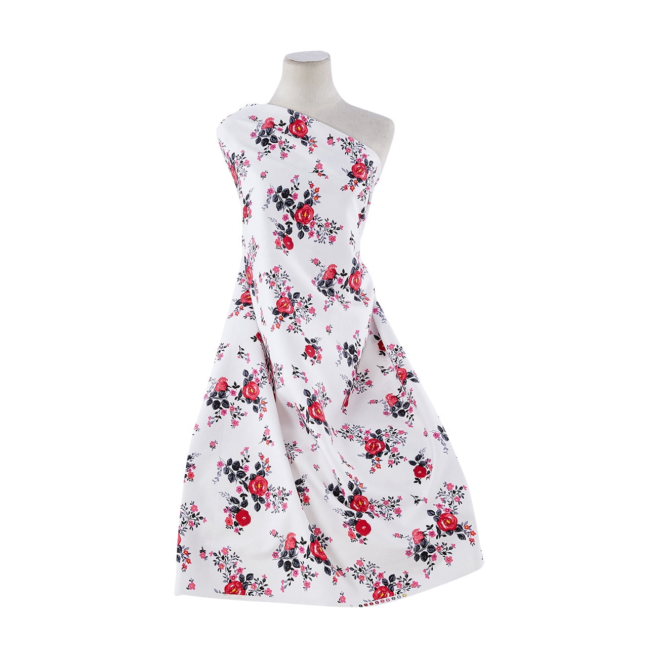 Zelouf Floral Pique Print , Sewing, DIY, Crafts Fabric by the Yard, 139 ...