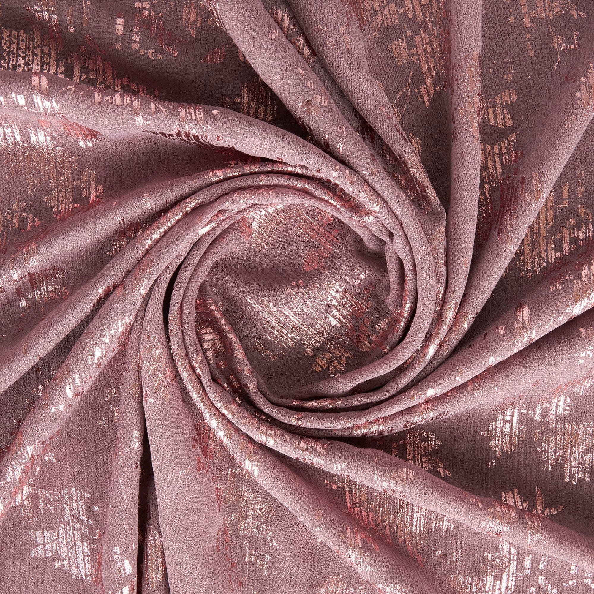 Zelouf Floral Print Yoryu Chiffon , Sewing, DIY, Crafts Fabric by the Yard, Mauve/mauve, 5 Yard ...