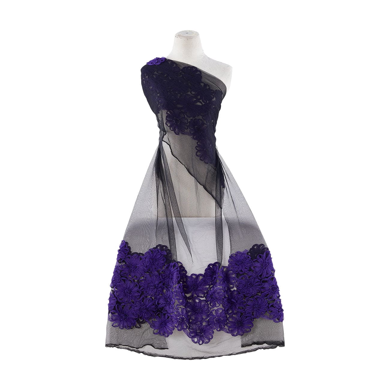 Zelouf Flower Sutash Double Border On Tulle , Sewing, DIY, Crafts ...