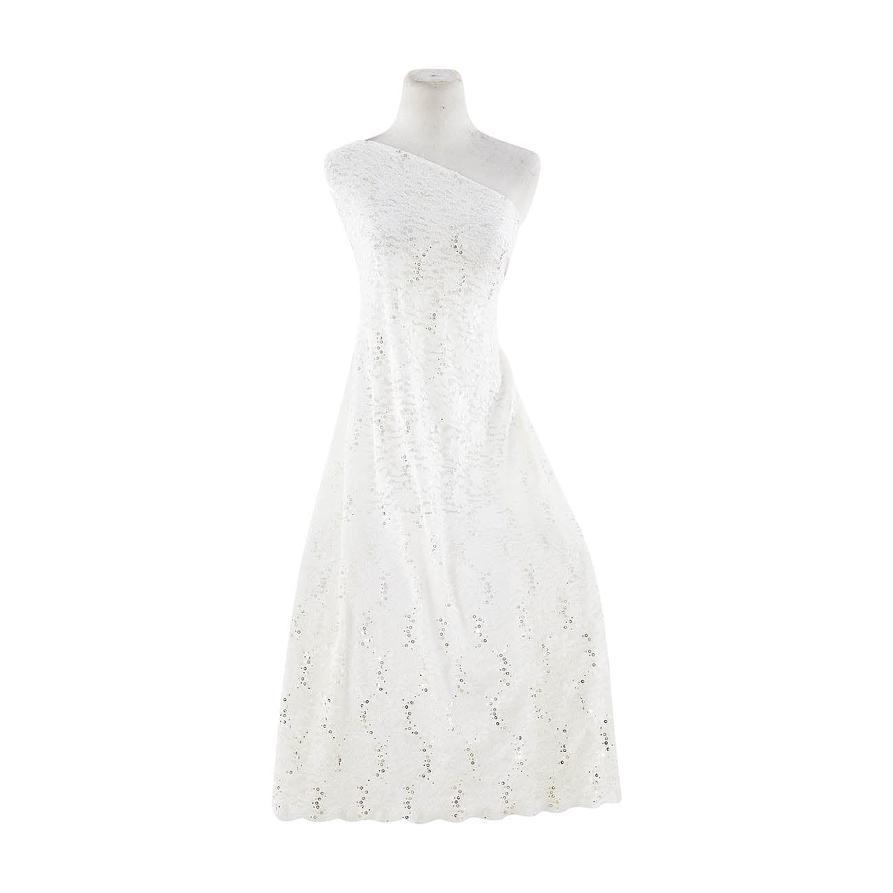 Zelouf Flower Trans Scallop Lace , Sewing, DIY, Crafts Fabric by the ...