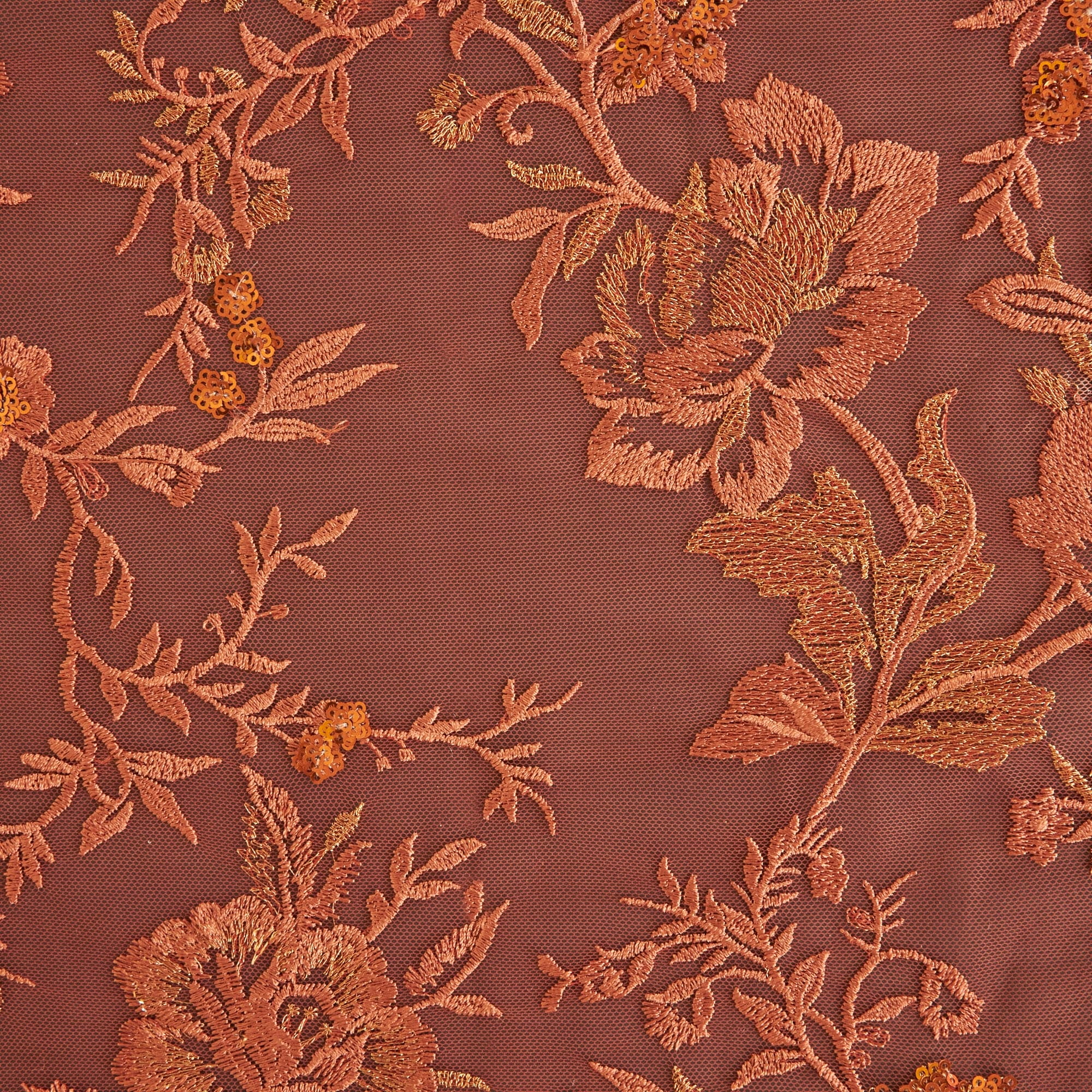 Zelouf Francesca Sequin Embroidery Mesh , Sewing, DIY, Crafts Fabric by ...