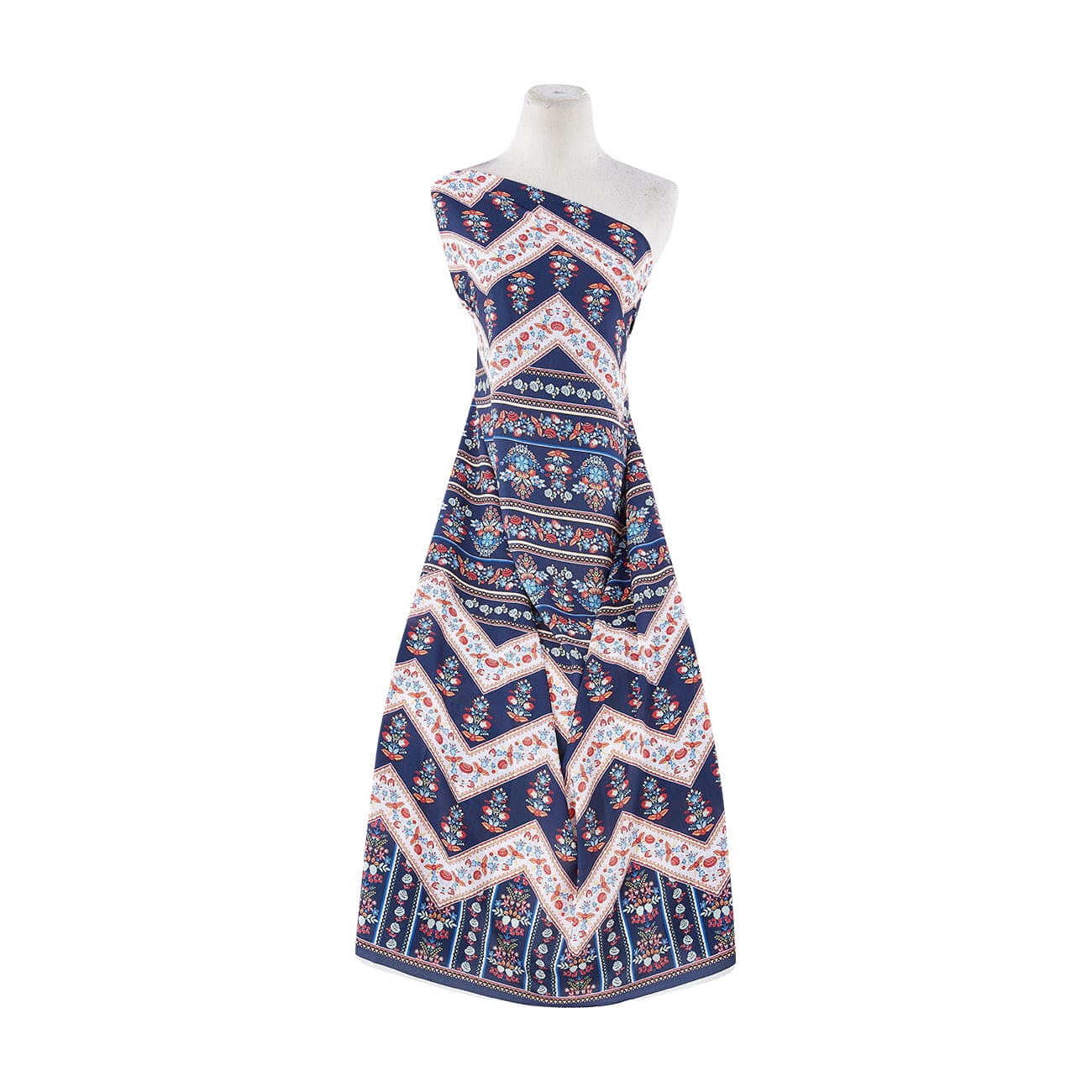 Zelouf Gemma Chevron Floral On Wool Dobby [Digi] , Sewing, DIY, Crafts ...