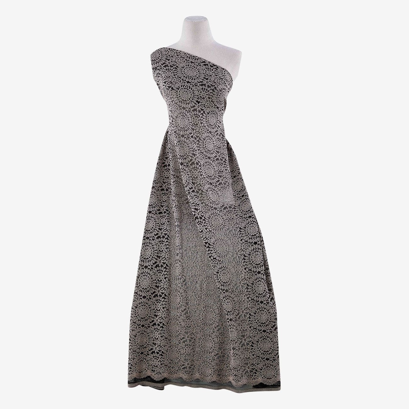Zelouf Gloria Two Tone Stretch Lace , Sewing, DIY, Crafts Fabric by the ...
