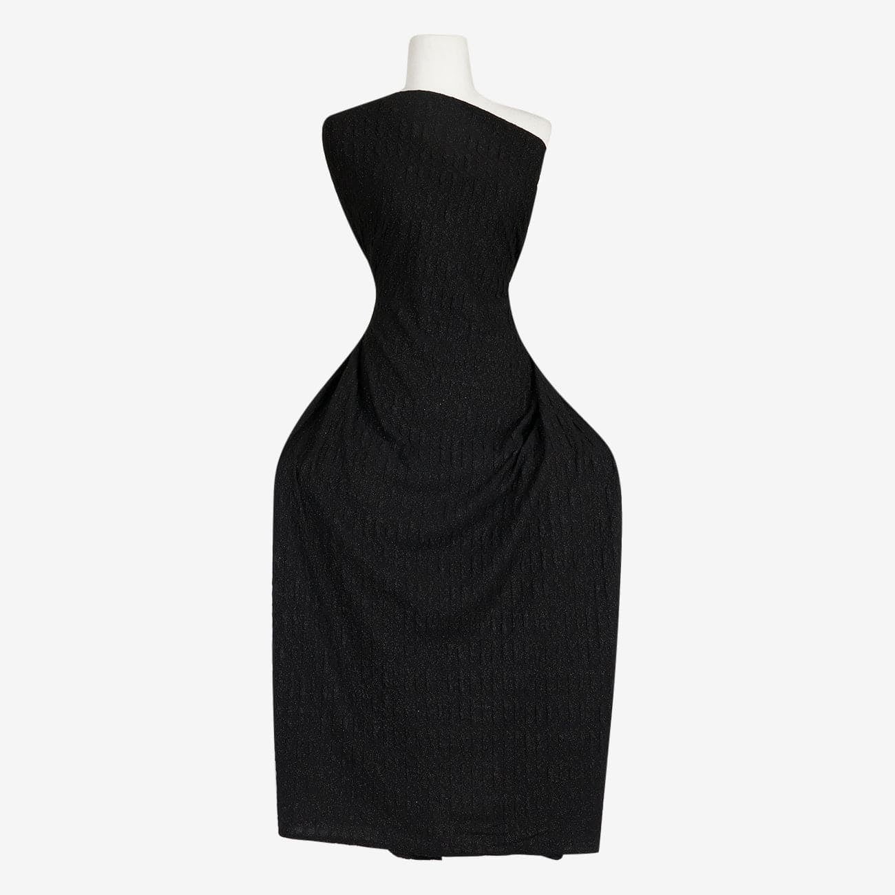 Zelouf Hadey Fukuro Glitter Knit , Sewing, DIY, Crafts Fabric by the ...