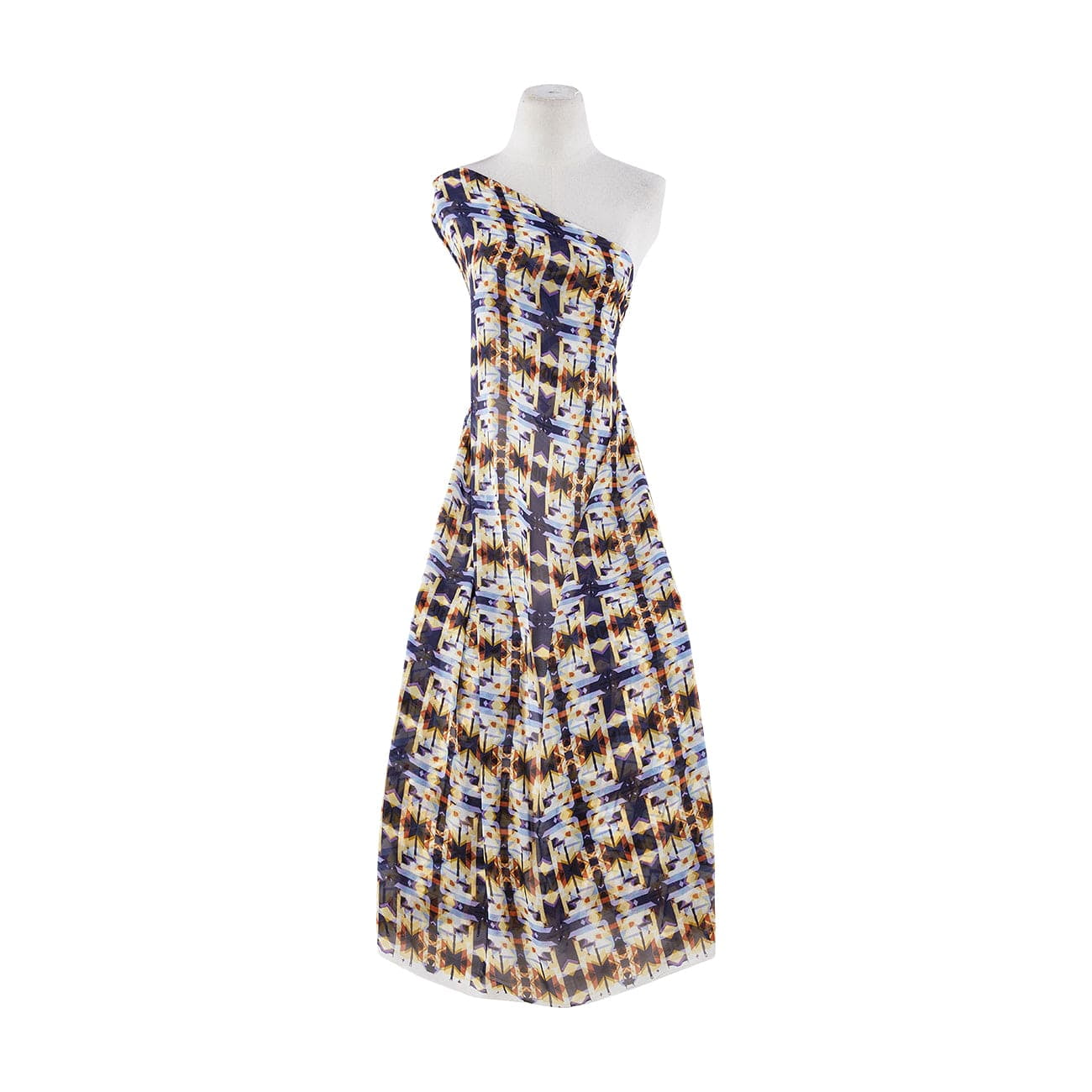 Zelouf High Multi Chiffon Print , Sewing, DIY, Crafts Fabric by the ...