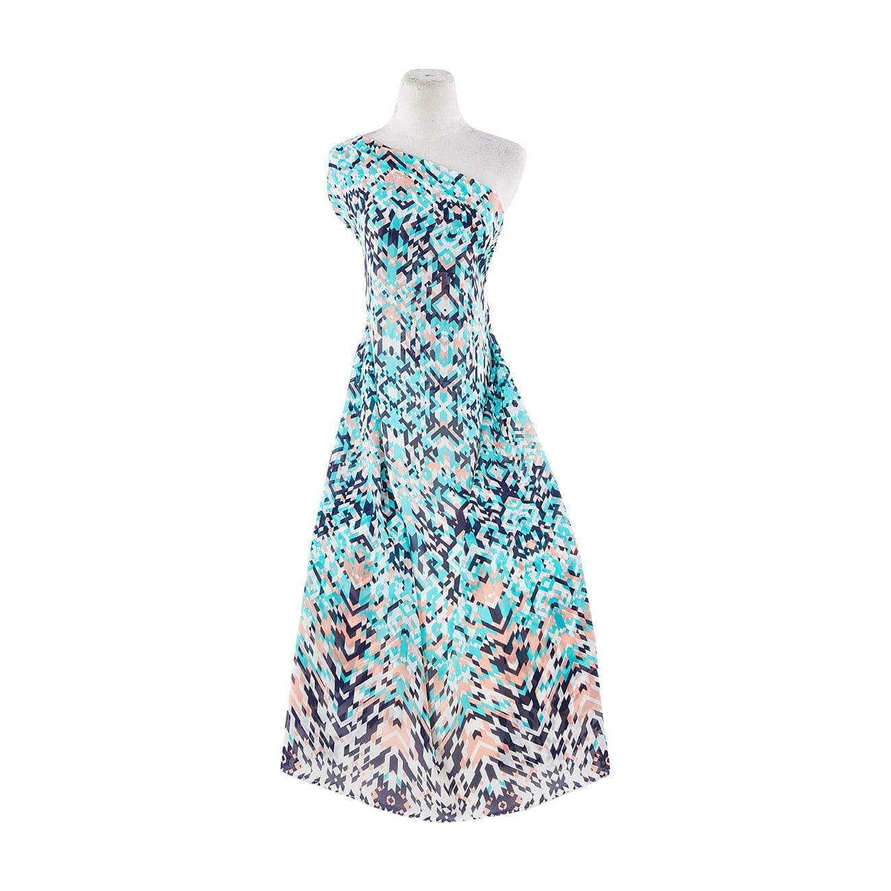 Zelouf High Multi Chiffon Print , Sewing, DIY, Crafts Fabric by the ...