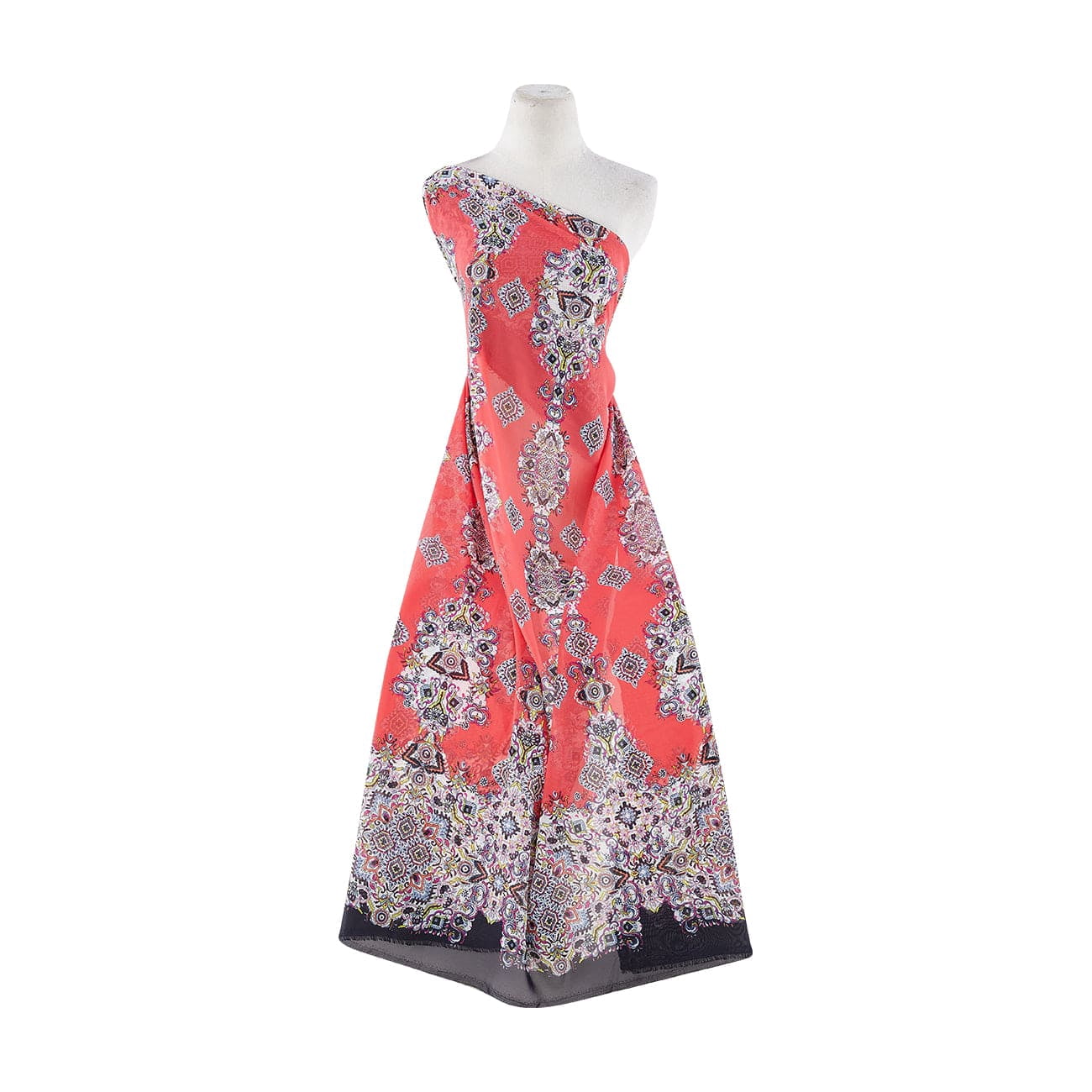 Zelouf High Multi Chiffon Print , Sewing, DIY, Crafts Fabric by the ...