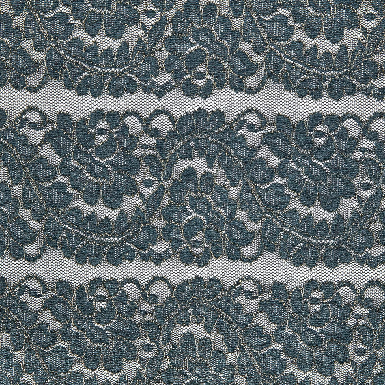 Zelouf Hill Shiny Metallic Lace , Sewing, DIY, Crafts Fabric by the ...