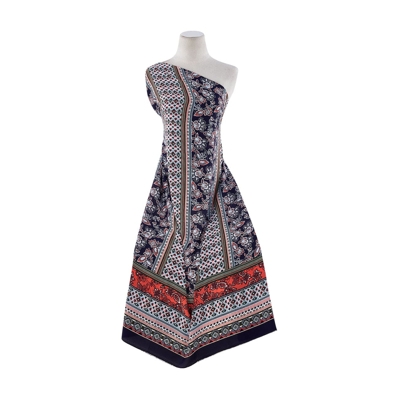 Zelouf Island Bloom Wool Dobby Print , Sewing, DIY, Crafts Fabric by ...