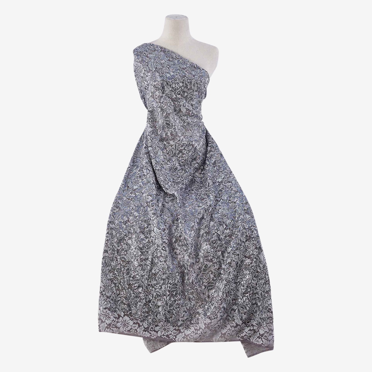 Zelouf Joanna Corded Embroidery Lace Mesh , Sewing, DIY, Crafts Fabric ...