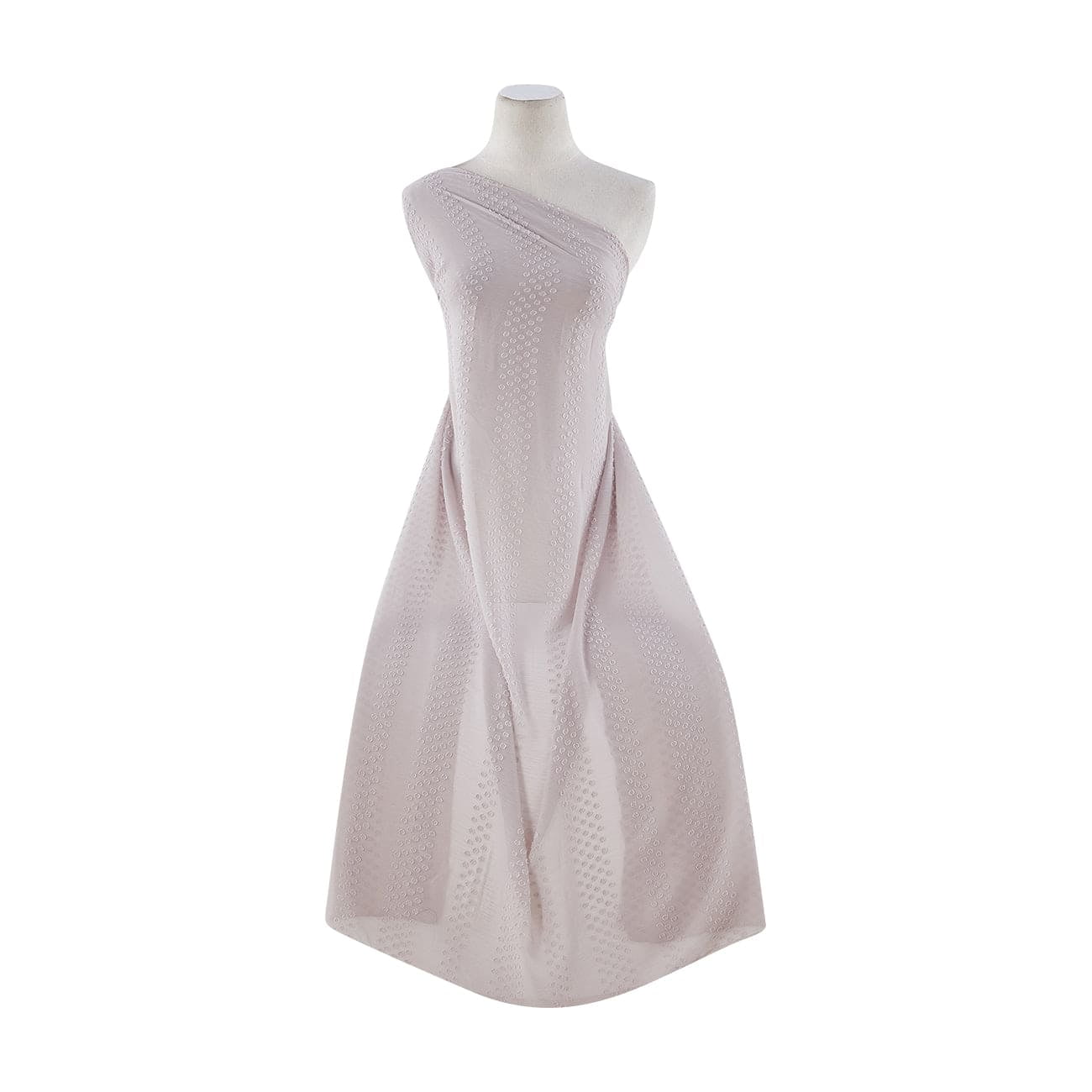 Zelouf Jude Striped Clipped Dot Chiffon , Sewing, DIY, Crafts Fabric by ...