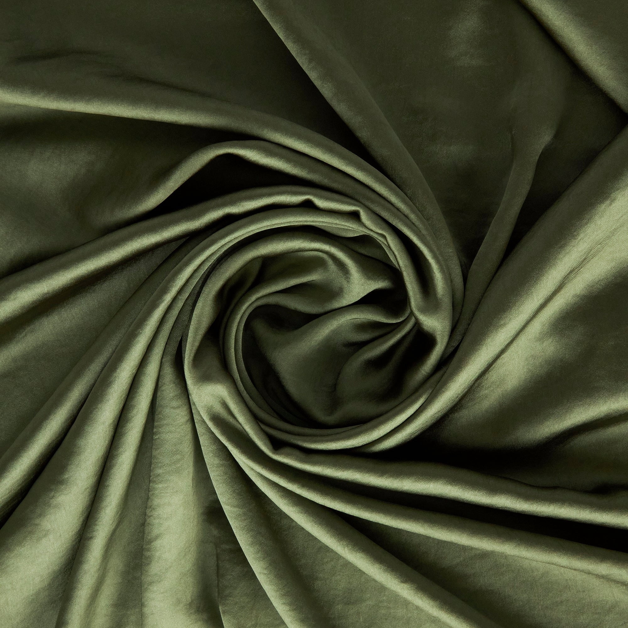 Zelouf Kyra Washer Satin , Sewing, DIY, Crafts Fabric by the Yard, Moss ...