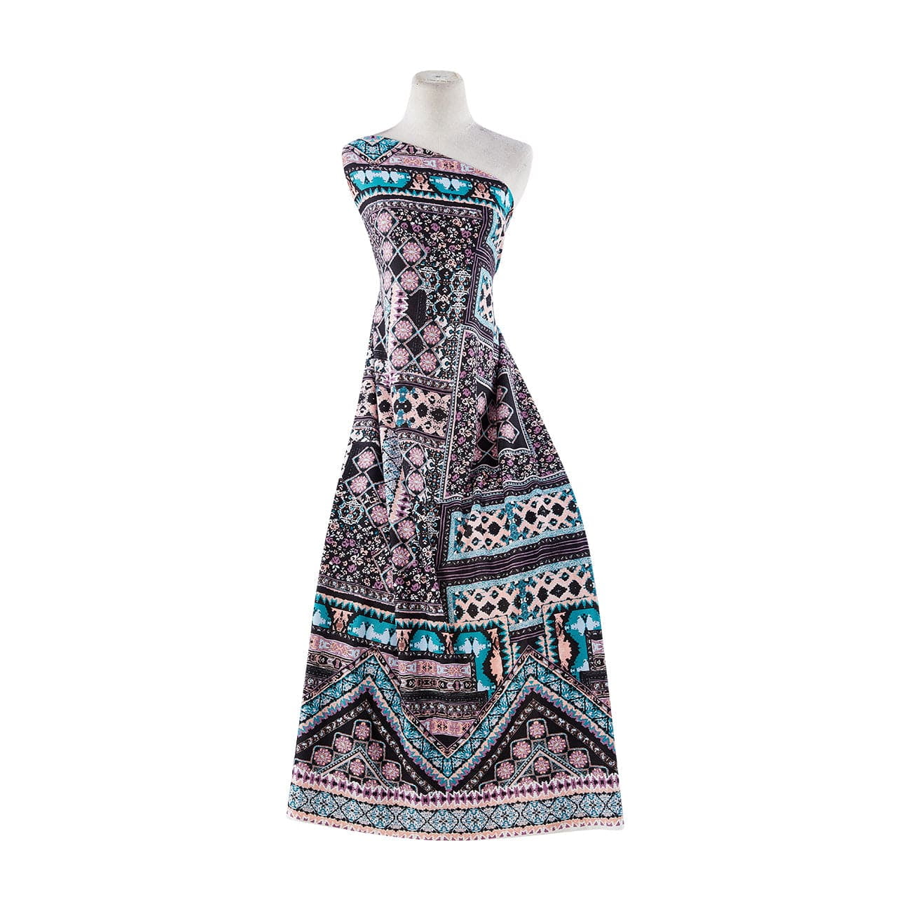 Zelouf Labyrinth Print Talia Sweater Knit , Sewing, DIY, Crafts Fabric ...