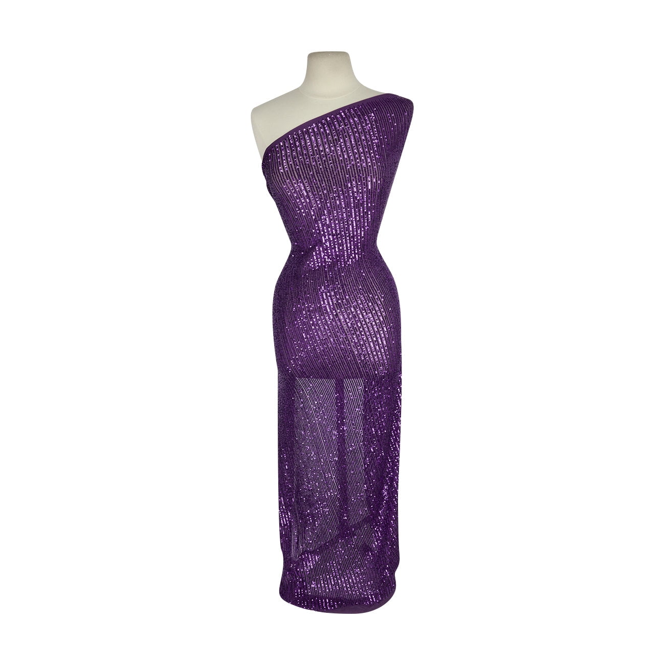 Zelouf Lenny Linear Sequin On Power Mesh , Sewing, DIY, Crafts Fabric ...