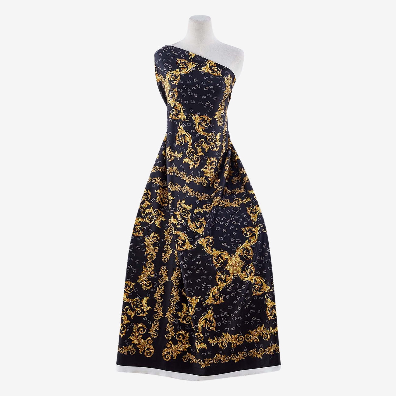 Zelouf Leopard Scroll Scuba , Sewing, DIY, Crafts Fabric by the Yard ...