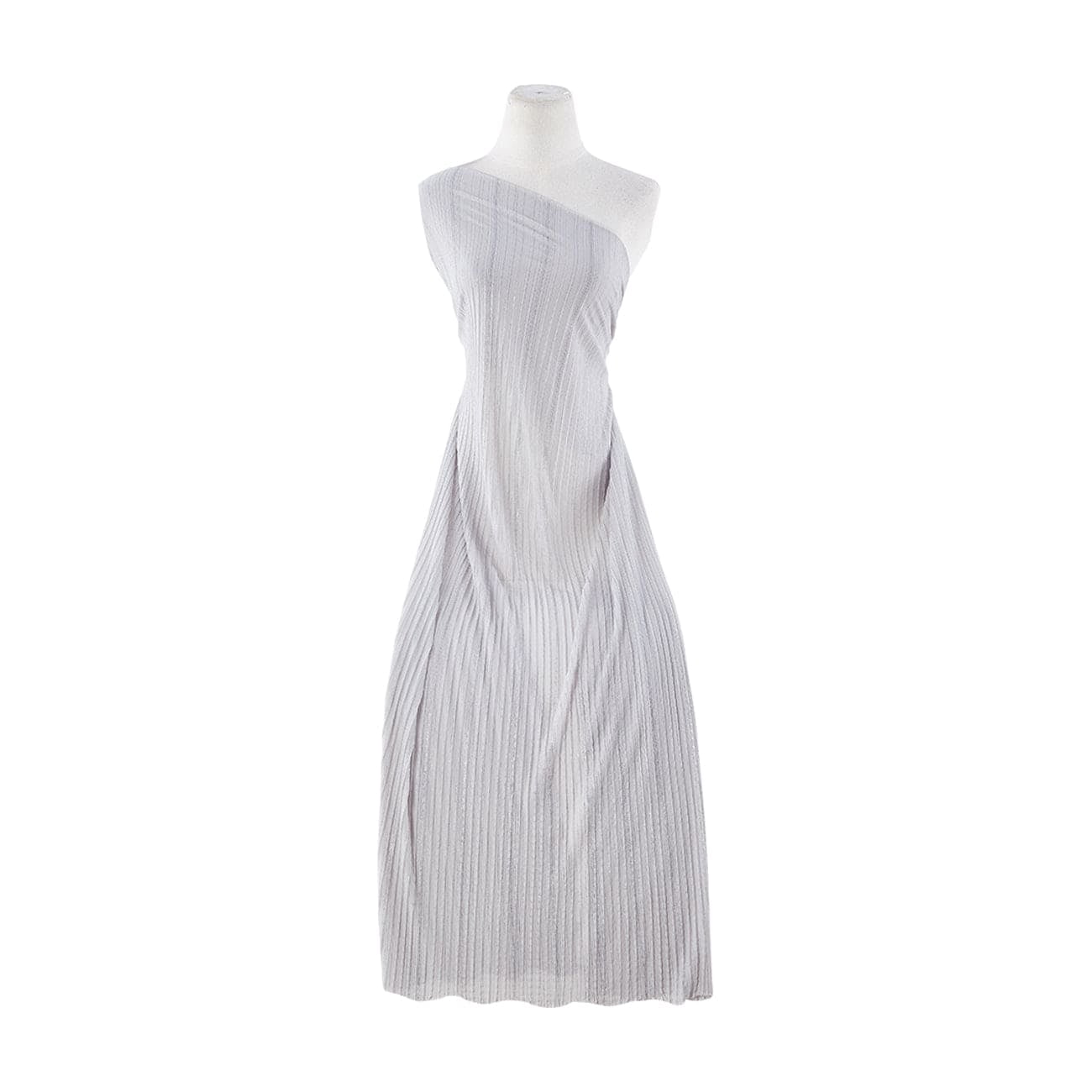 Zelouf Les Pleated Wavy Knit W/linear Foil , Sewing, DIY, Crafts Fabric ...