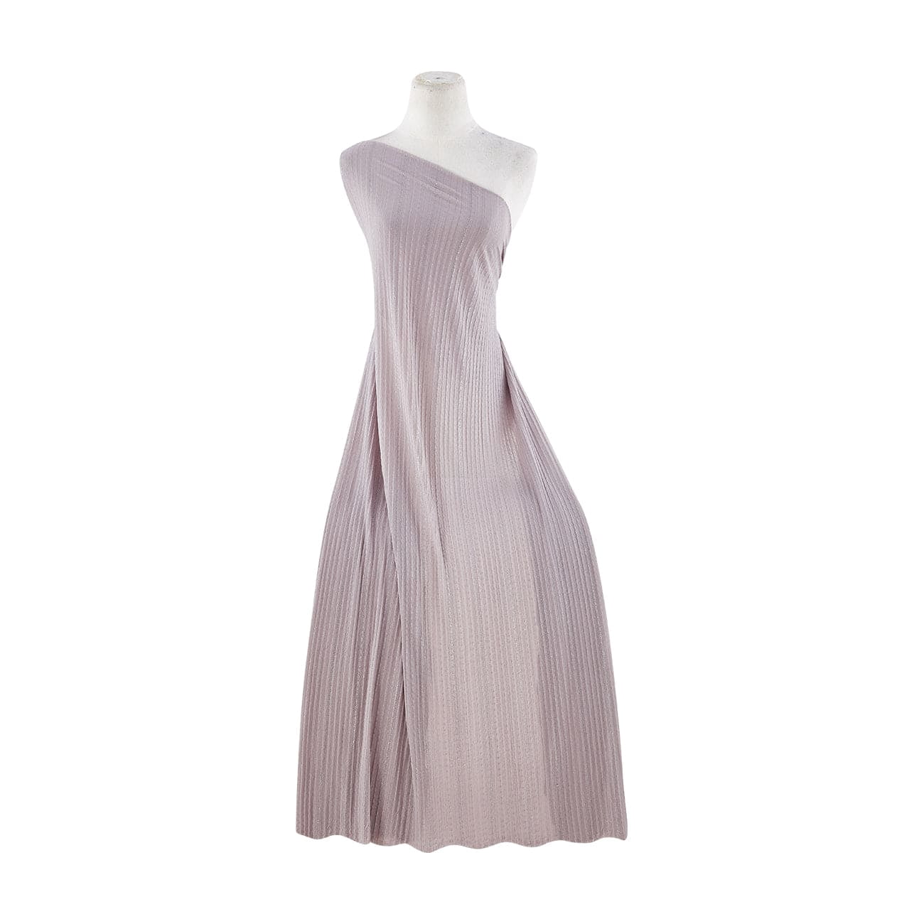 Zelouf Les Pleated Wavy Knit W/linear Foil , Sewing, DIY, Crafts Fabric ...