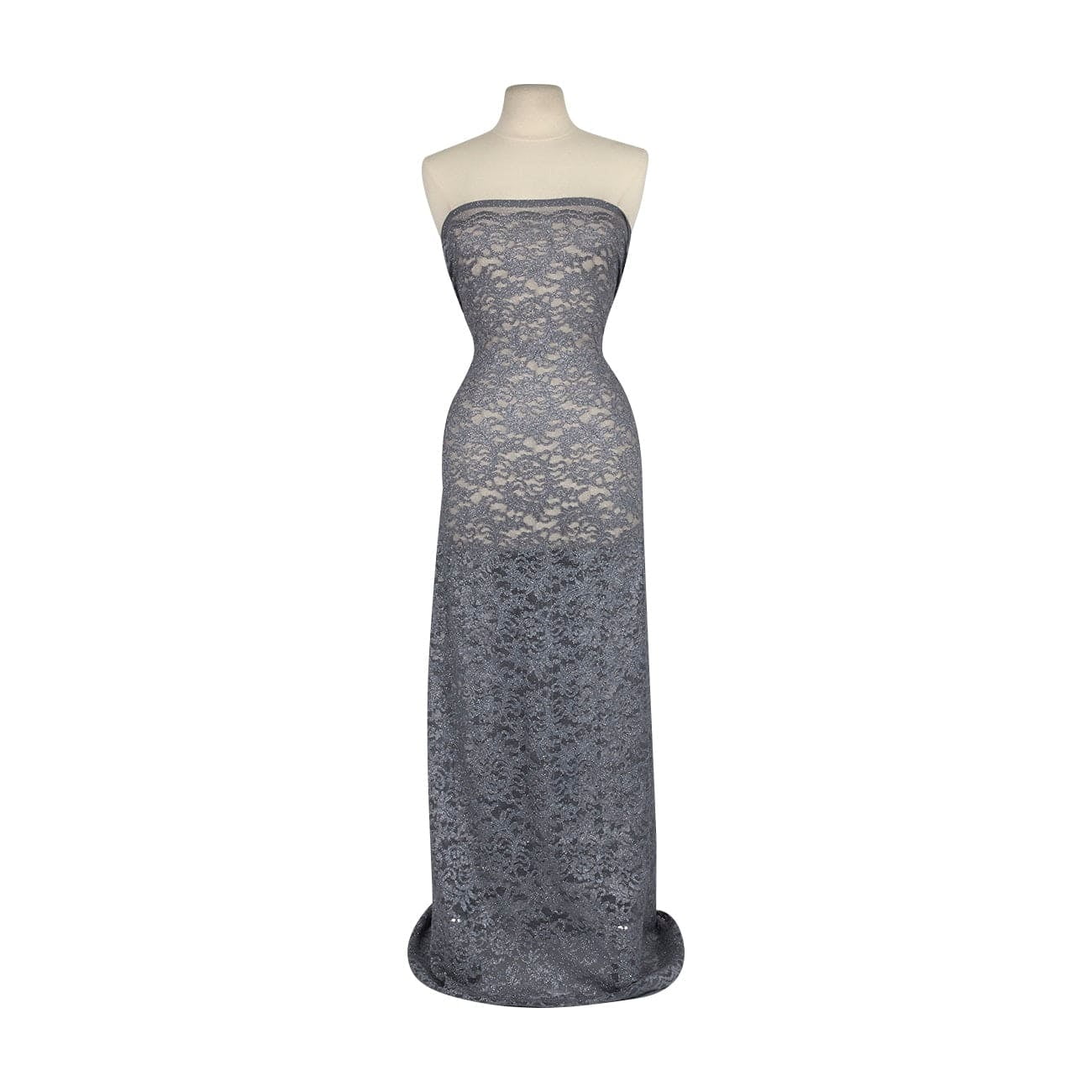 Zelouf Logan Stretch Lace W Glitter , Sewing, DIY, Crafts Fabric by the ...